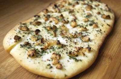 Roasted Garlic Flatbread Recipe | Great for Pizza & Sandos