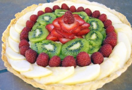 Fruity Vanilla Creme Tart | Savour the Senses