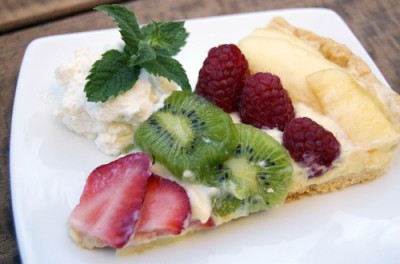 Fruity Vanilla Creme Tart | Savour the Senses