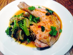 Clementine {Orange} Chicken | Savour the Senses